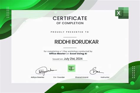 riddhi borudkar on linkedin excel ai dataanalytics