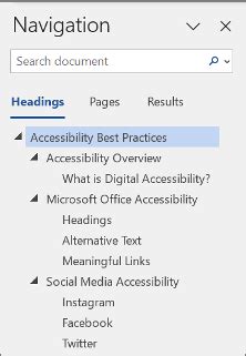 Headings In Word Digital Accessibility University Of South Carolina