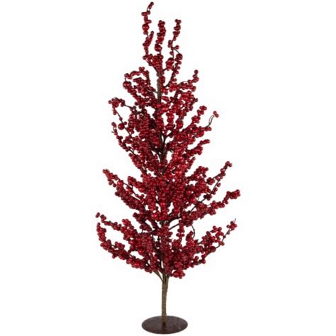 Northlight 30 Red Berries Artificial Christmas Twig Tree Unlit 1 Kroger
