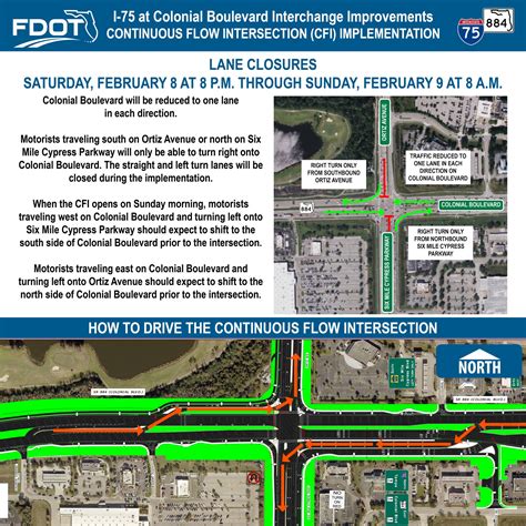 Fdot Fdot Traffic Advisory Overnight Lane Closures At Colonial