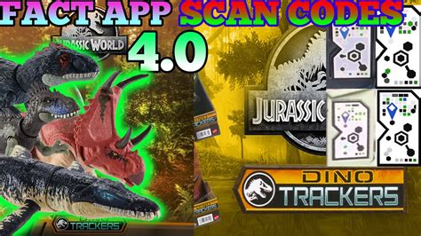 Jurassic World Dinotrackers 2023 Fact App Scan Codes All Dinosaurs Wild