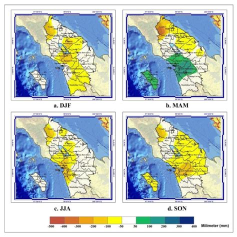 Spatial Patterns Of Rainfall Anomalies During El Niño Occurrences In Download Scientific