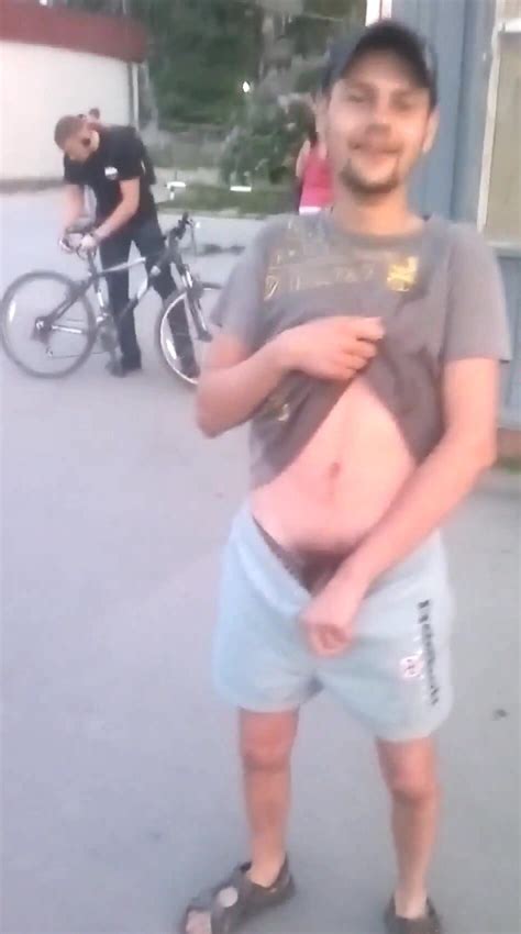 Drunk Guy Showing Off