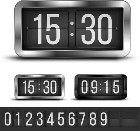 Clock Vector Images Over
