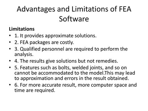 Ppt Introduction To Finite Element Analysis Understanding Fea Concepts And Applications
