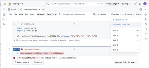Navigate The Databricks Notebook And File Editor Azure Databricks Microsoft Learn