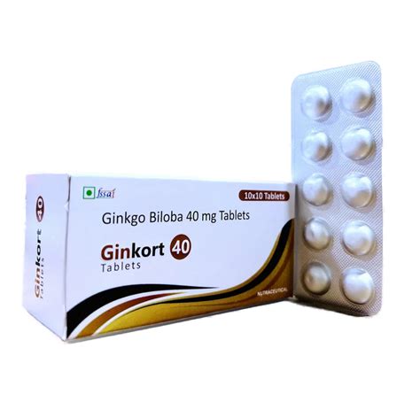 Ginkgo Biloba Tablet At ₹ 1800box Panchkula Id 2853210276062