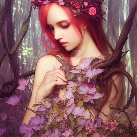 Forest Nymph By Intiart On Deviantart