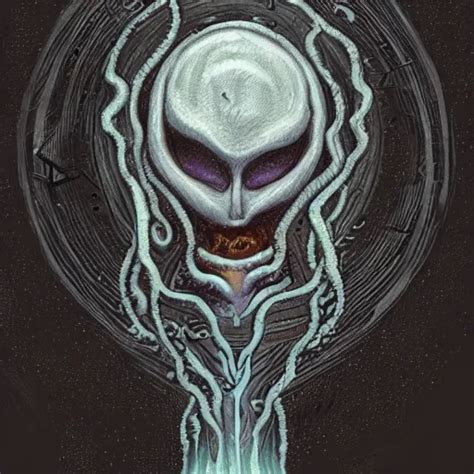 lovecraftian eldritch being, made of dark matter, | Stable Diffusion | OpenArt