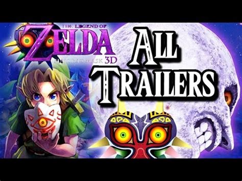 Majoras Mask 3d All Official Trailers Youtube