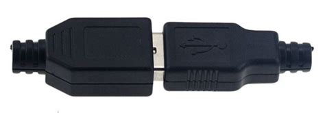 Pair Usb Type A Male Plug Female Socket Pin Connector Diy Adapter All Top Notch