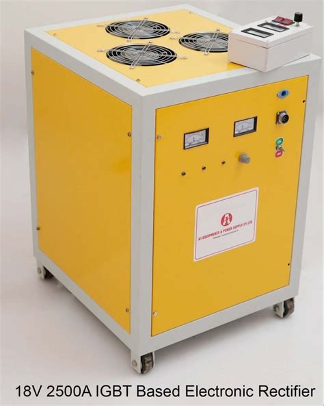 18v 2500a Igbt Based Electronic Rectifier At ₹ 395000 Electroplating