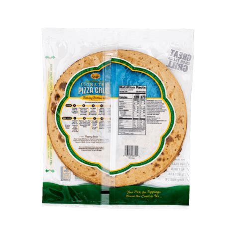100 Whole Grain Ultra Thin Pizza Crust 3 Pack Ultra Thin Pizza Crust