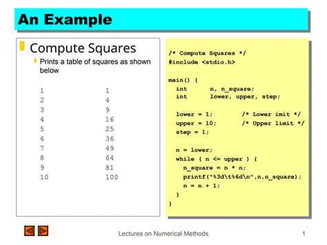 Introduction Numerical Analysis Lecture Ppt