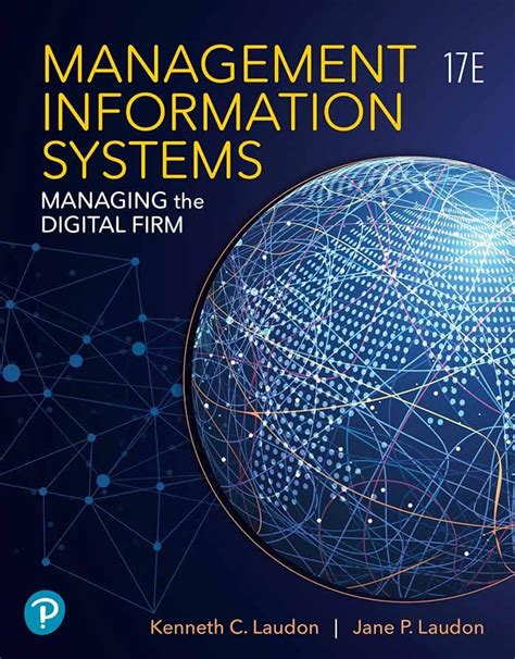 ebook pdf management information systems managing the digital firm global edition 17th