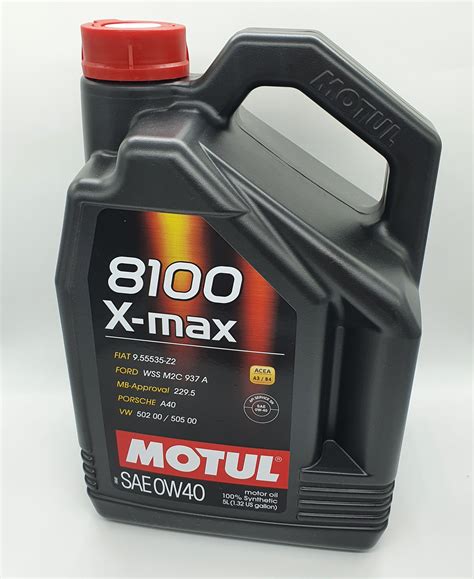 Motul 8100 X Max 0w40 5l Z Garage