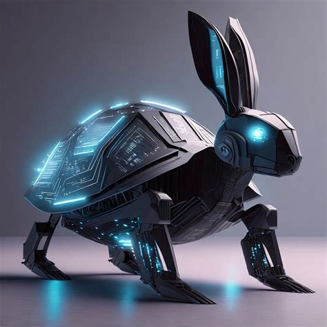 Firefly Futuristic Rabbit Turtle Robot Full View By Cher235a On Deviantart