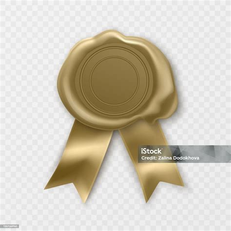 왁스 스탬프 오래 된 엠보싱 봉투 라벨 라운드 로얄 중세 모형 만화 모양 벡터 촛불 왁스 씰 성취에 대한 스톡 벡터 아트 및 기타 이미지 Istock