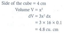Chapter Differentials And Partial Derivatives Online Objective Test Maths TN Th Std
