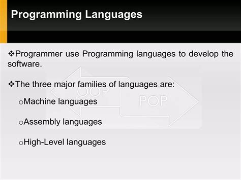 Pop Vs Oop Introduction Pptx
