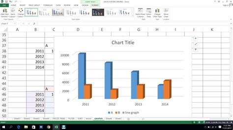 Excel Graphs Youtube