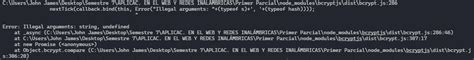 Javascript Error Con Hash Bcryptjs Stack Overflow En Español
