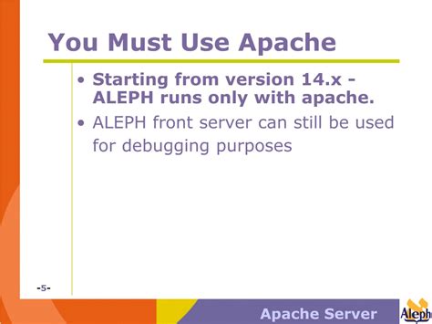 PPT Apache Server PowerPoint Presentation Free Download ID