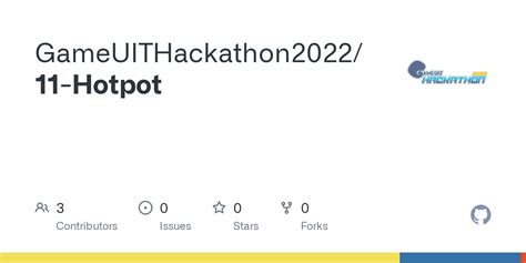 Github Gameuithackathon Hotpot