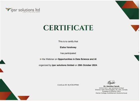 Ipsr Somethingnew Eisha Varshney