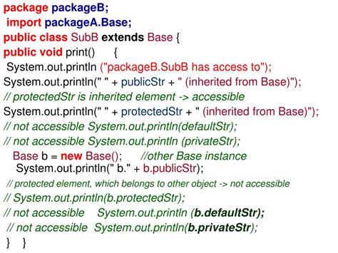 Ppt Example Of Inheritance And Use Of Jtextarea Powerpoint