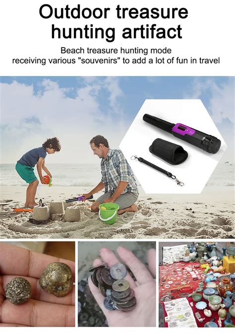 Newest Led Display Metal Detector Pinpointer Handheld Pin Pointer Ip68 Full Waterproof Treasure