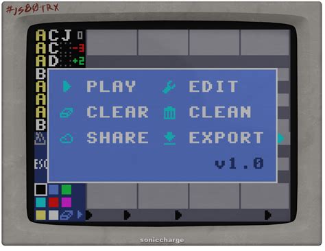 A Tiny Browser Based Chiptune Music Creator