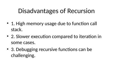 Enhanced Recursion Presennnnntation Pptx