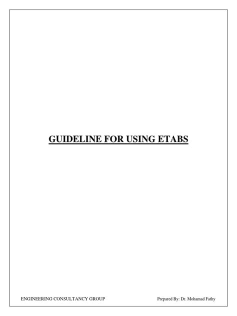 Guide To Defining Seismic Input Parameters In Etabs Using The 1997 Ubc