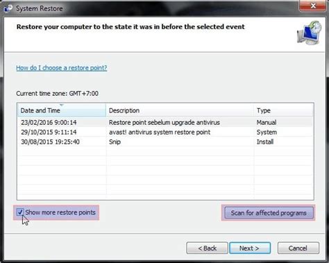 Cara Menggunakan System Restore Di Windows 7 8 Dan Windows 10 Lengkap Pembahasannya