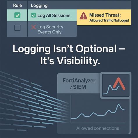 🛠️ Fortigate Tip Logging Isnt Just For Compliance — Its For Survival Hadi Khanmirza