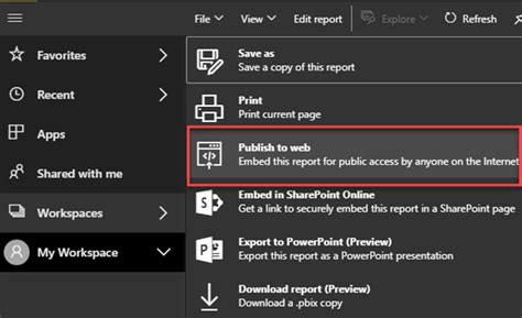 How Can We Embed Power Bi Report In Classic Sharepoint Page