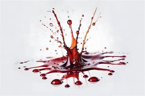 Premium Ai Image Closeup Syrup Splash In A Sugar Syrup Advertisement