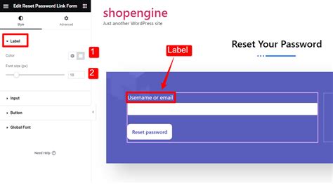 How To Customize Woocommerce Reset Password Page