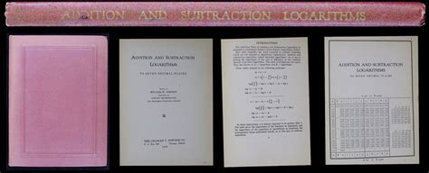 840 Addition And Subtraction Logarithms Following The Rules — A