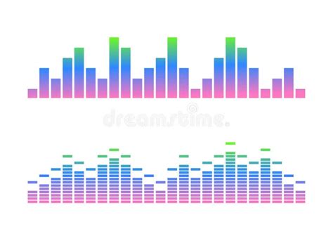 Sound Wave Symbols Music Audio And Communication Waveform Frequency