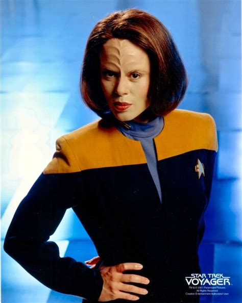 Roxann Dawson As Belanna Torres From Star Trek Voyager In Uniform