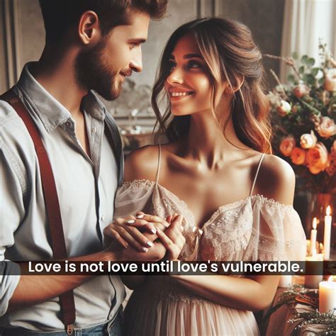 Love Is Not Love Until Loves Vulnerable