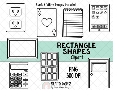 Rectangle Shape Objects