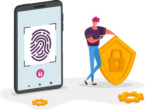 Biometric Security Illustration Free Download People Illustrations Iconscout
