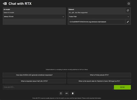 Nvidias Chat With Rtx Is A Chatgpt Style App That Runs On Your Own Gpu Ars Technica