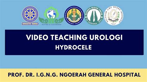 Hydrocele Video Teaching Urology Youtube