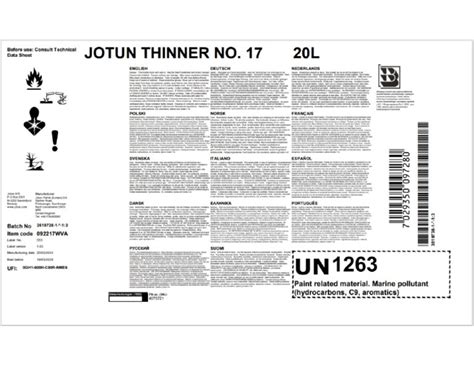Jotun Thinner No17 Pdf