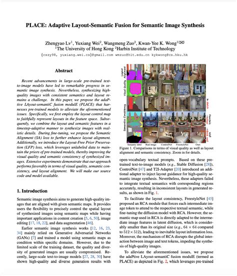 Place Adaptive Layout Semantic Fusion For Semantic Image Synthesis