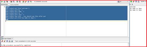 Dbmsoutput Package In Oracle With Examples Dot Net Tutorials